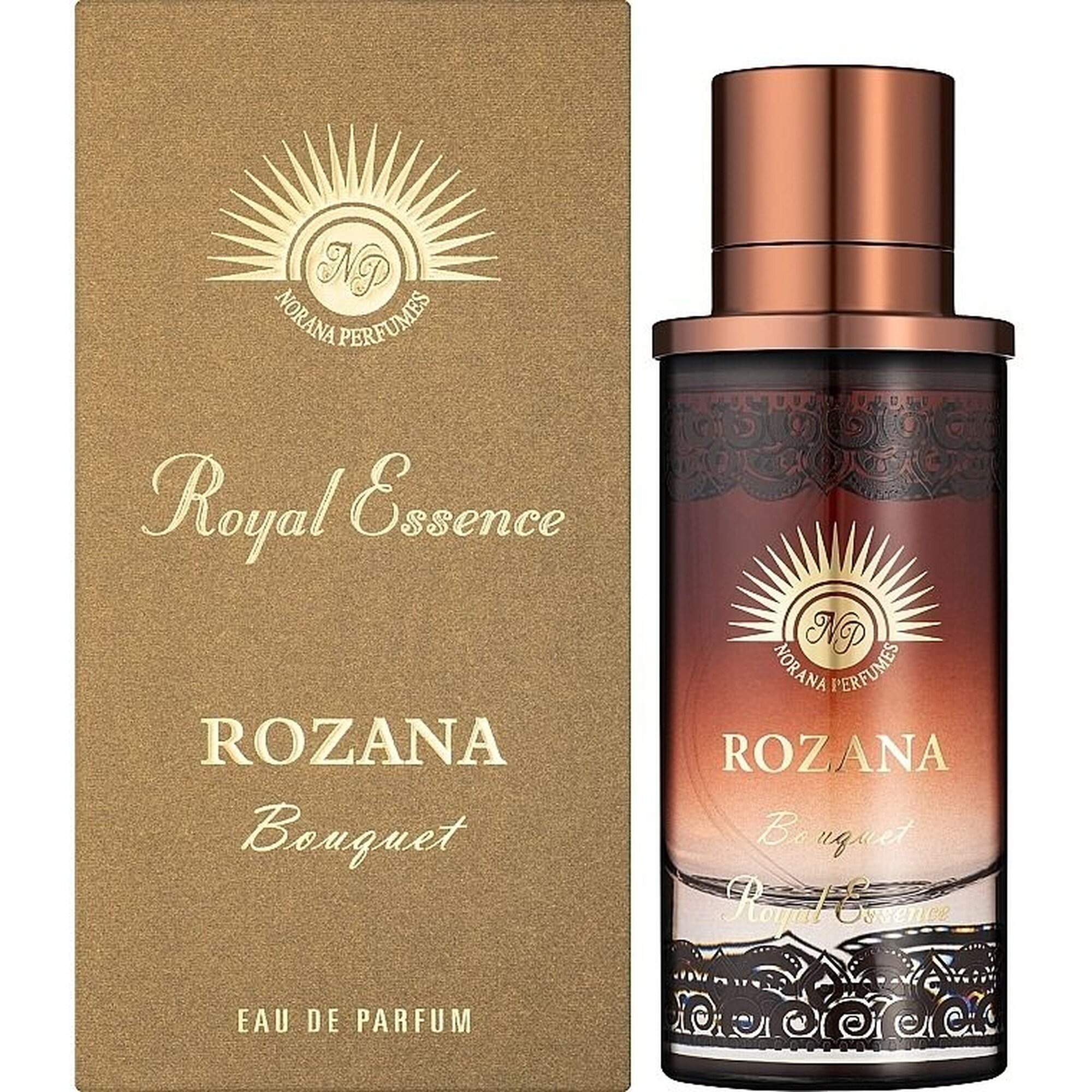 Парфюмерная вода Norana Perfumes Rozana Bouquet для женщин, объем 75 ml