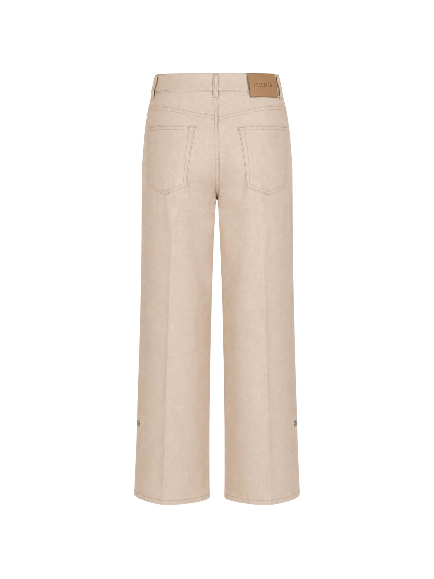 Брюки PESERICO Logo-patch trousers, размер 42, разноцветный — фото 1