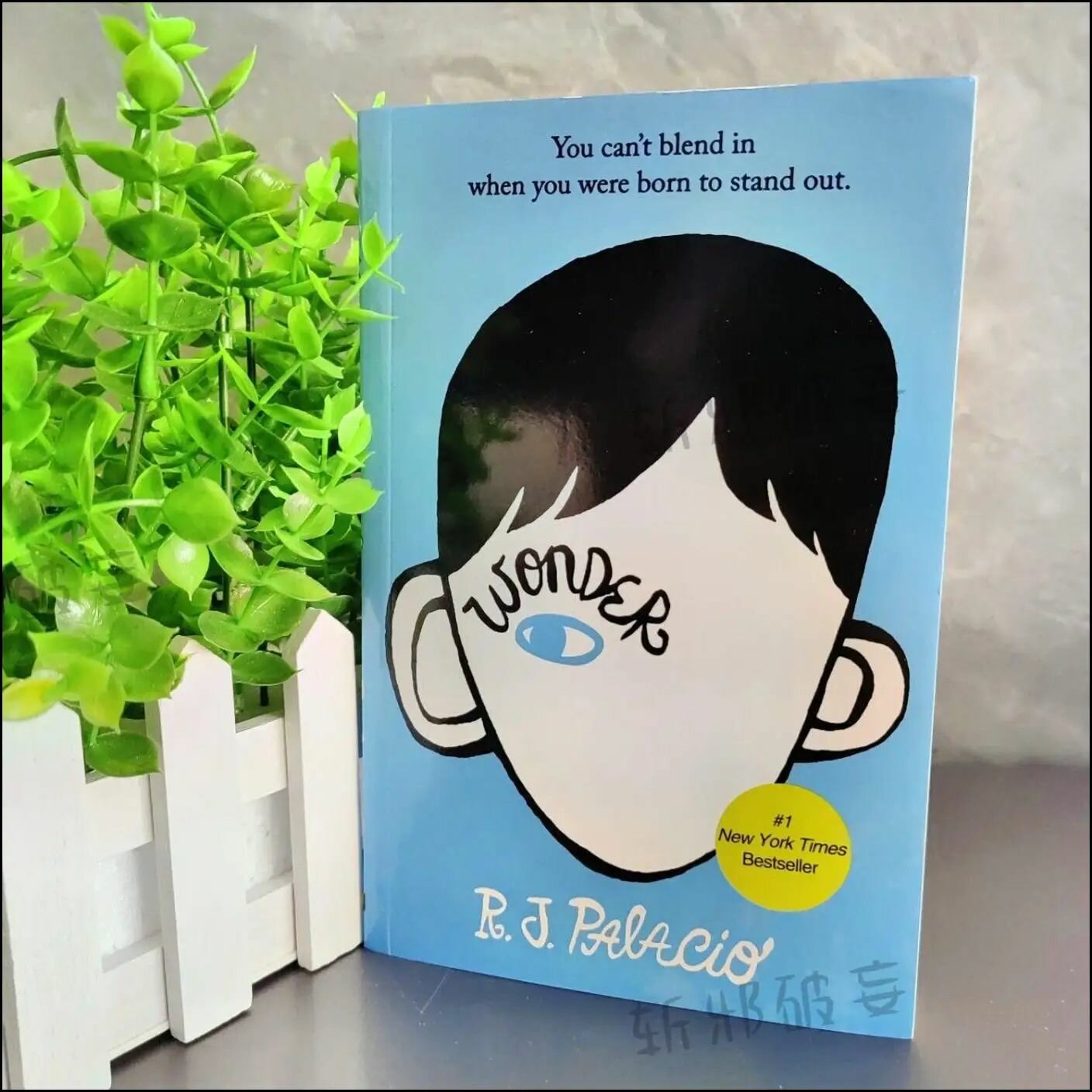 Книга Wonder Чудо-мальчик R.J. Palacio, мягкая обложка, английский язык, для детей 0+