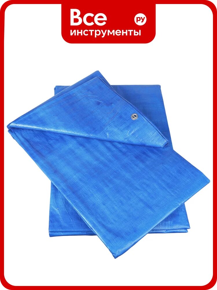 Тент (полог, баннер) тарпаулин GAVIAL 4м*5м 70г/м2 27974