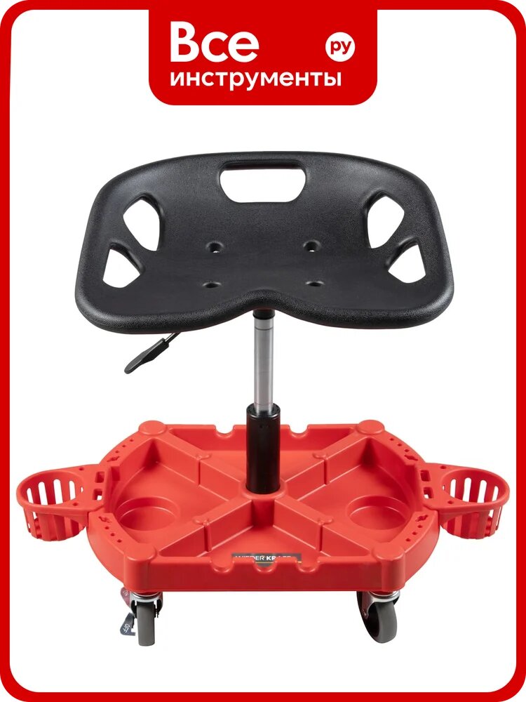 Табурет механика с микролифтом WIEDERKRAFT WDK-86010