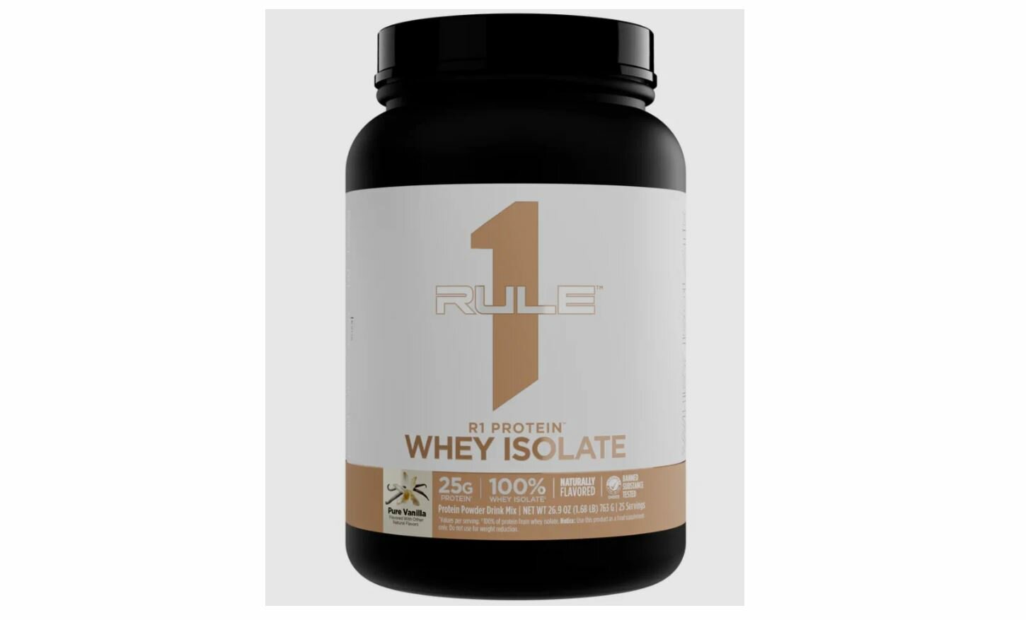 Rule One, R1 PROTEIN Isolate, Изолят, порошок, 0.8 кг (Ваниль)