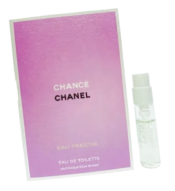 Женская туалетная вода Шанель Шанс Фреш 1.5 мл миниатюра - Chanel Chance Eau Fraiche сэмпл