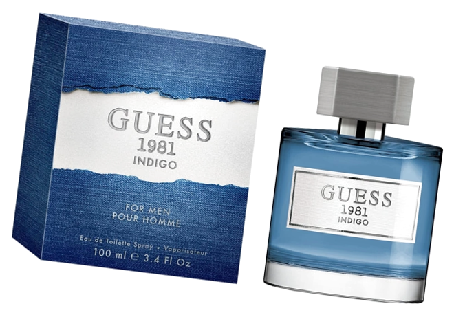 Guess 1981 Indigo For Men туалетная вода мужская 100 мл - Гесс Индиго парфюм для мужчин