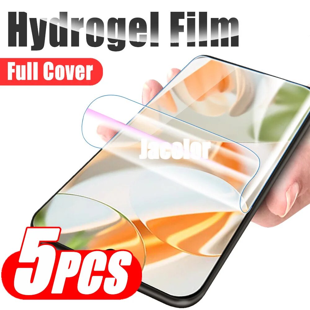 Гидрогелевая пленка для Google Pixel 9 Pro XL 8a 8 Pro 7a 7 Pro, 5 шт, защитная For Pixel 9 Pro XL