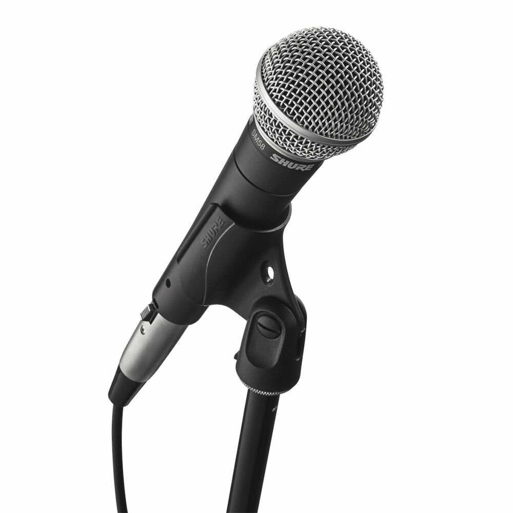 Shure Микрофон для живого вокала SM58 SM58S микрофон для компьютера караоке, черный матовый