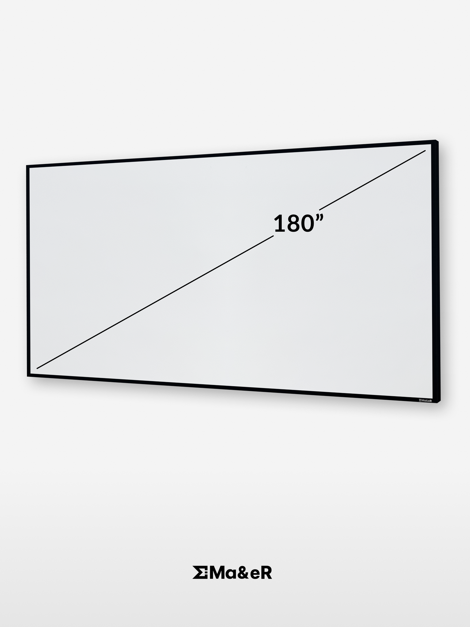 Cinema Matte White 180" 16:9 Экран настенный для проекторов