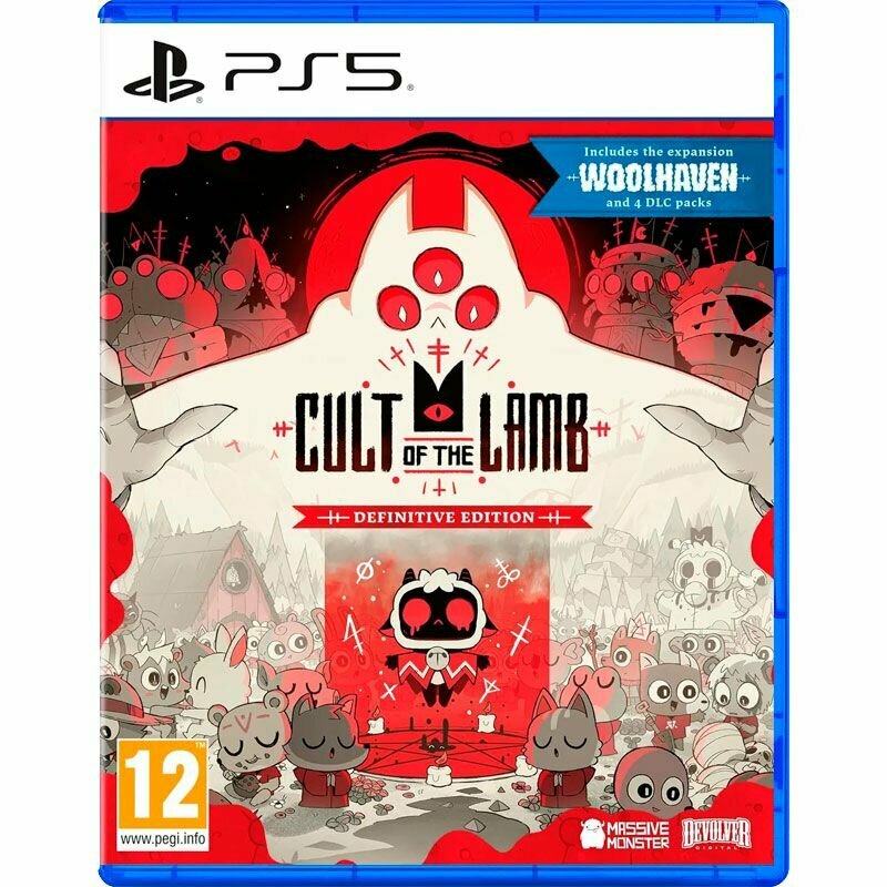Игра Cult of the Lamb. Definitive Edition (русские субтитры) для PS5