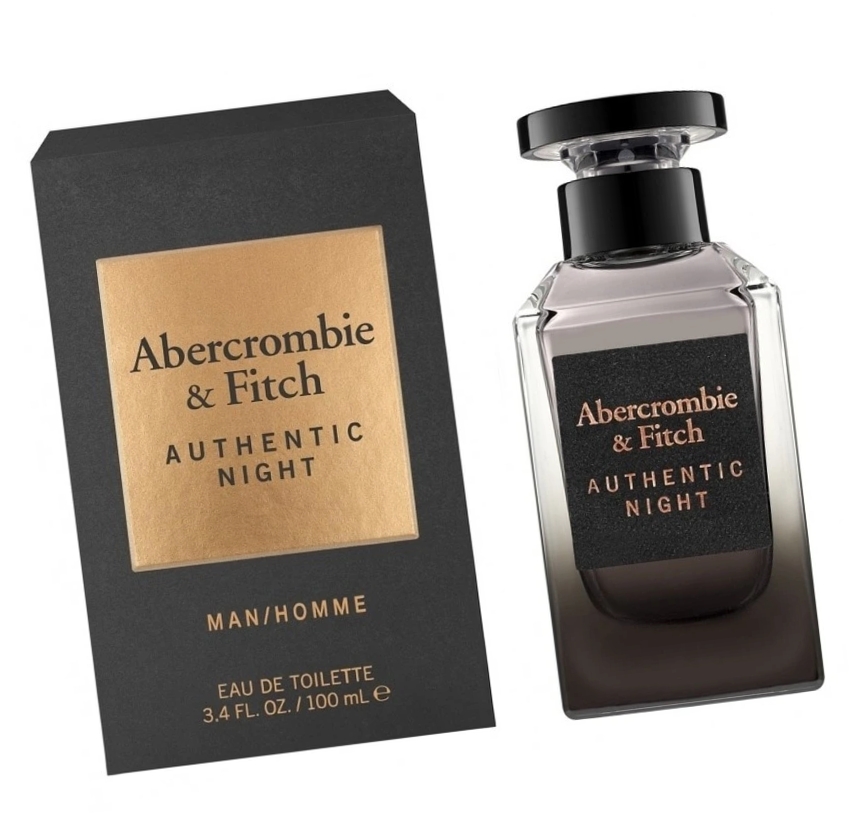 Мужская туалетная вода Abercrombie and Fitch Authentic Night For Men 100 мл - Аутентик Найт