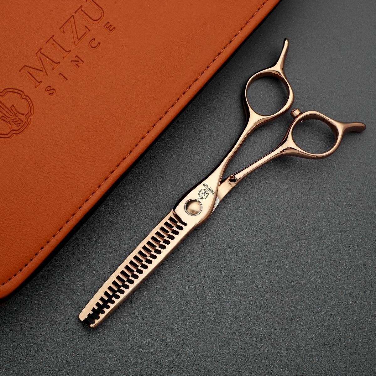 MIZUTANI Филировочные ножницы для волос 6 дюймов, сталь 440C, профессиональные парикмахерские ножницы для разрежения волос