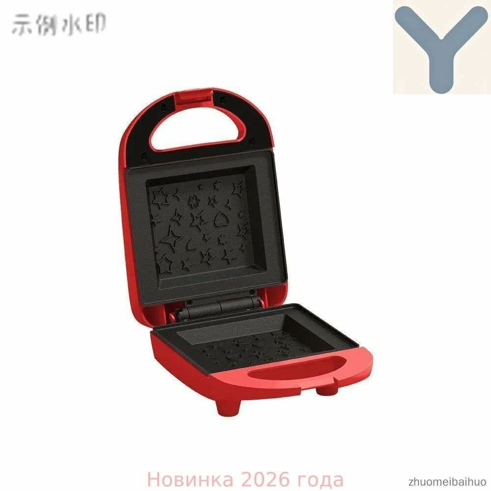 Тостер mzm-20260401155953152 600 Вт, красный
