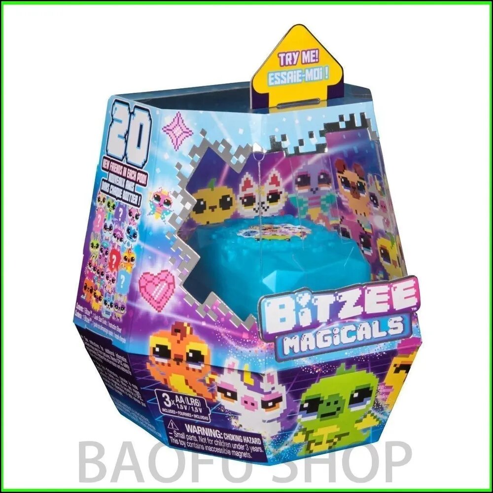 Интерактивная игрушка Bitzee Magicals, 20 персонажей, Унисекс, от 5 лет, Металл, Пластик — фото 1