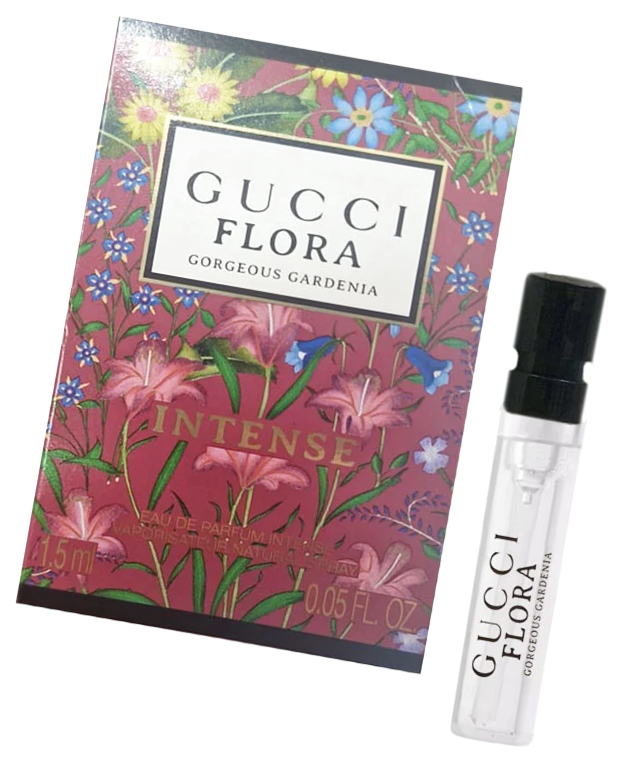 Парфюмерная вода Gucci Flora Gardenia Intense 1.5 мл пробник женская - Гуччи Флора Горгеус Интенс