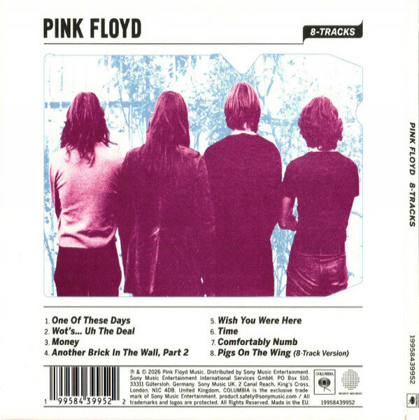 Pink Floyd "CD Pink Floyd 8-Tracks" — фото 1