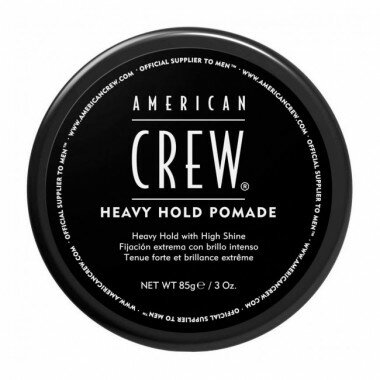 American CREW Heavy Hold Pomade Помада сильной фиксации с блеском 85 г