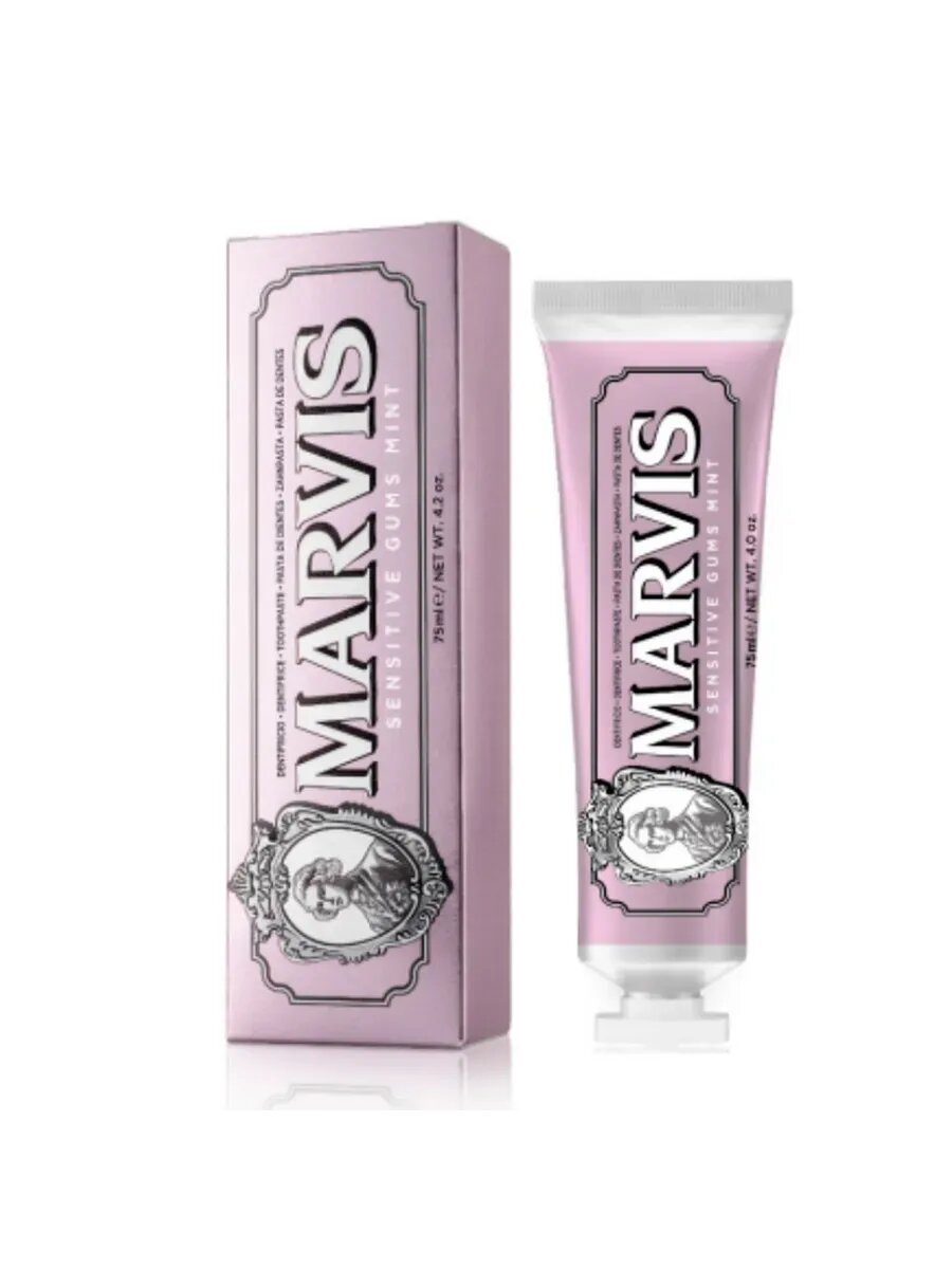 MARVIS Sensitive Gums Mint Toothpaste Зубная паста Италия 75 мл