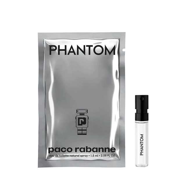 Paco Rabanne Phantom парфюм для мужчин 1.5 мл миниатюра - Пако Рабан Фантом пробник туалетной воды