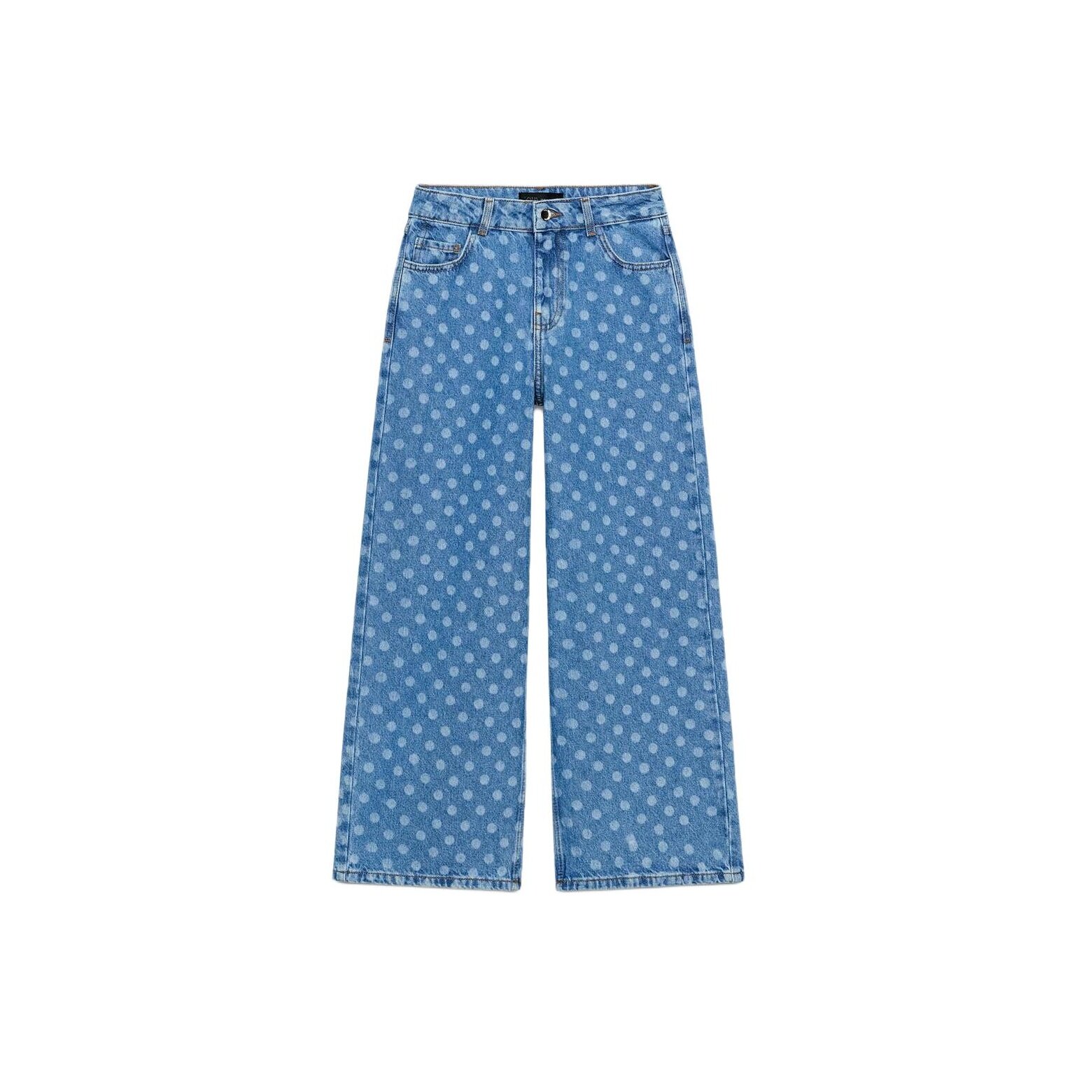 Джинсы палаццо 