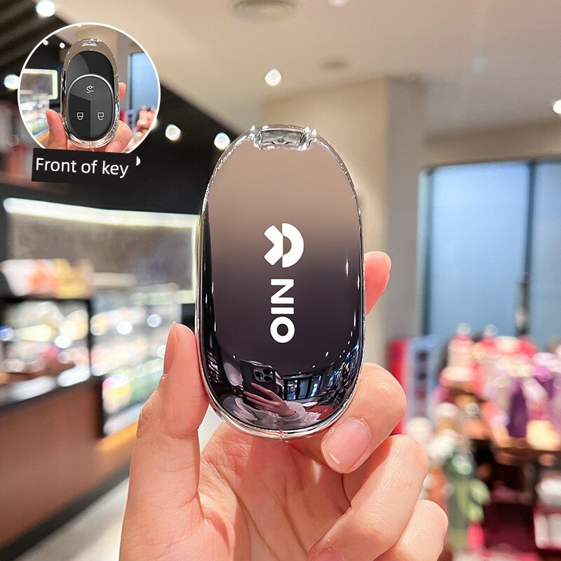Картонная оболочка ключа NIO Smart B стиль с звездным серым и одиночной оболочкой