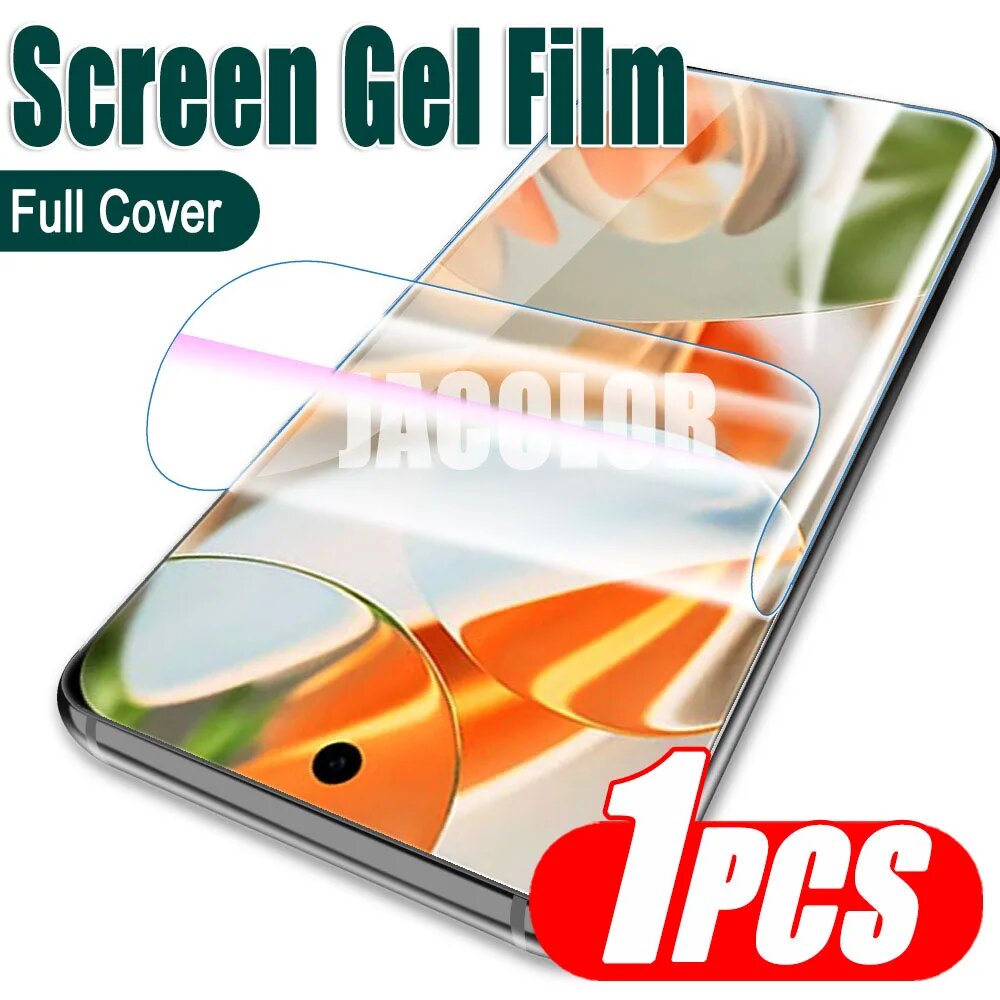 1-3 шт. передняя гидрогелевая пленка для Google Pixel 9, Pixel 8, Pixel 7, For Pixel 7 Pro, 1PCS