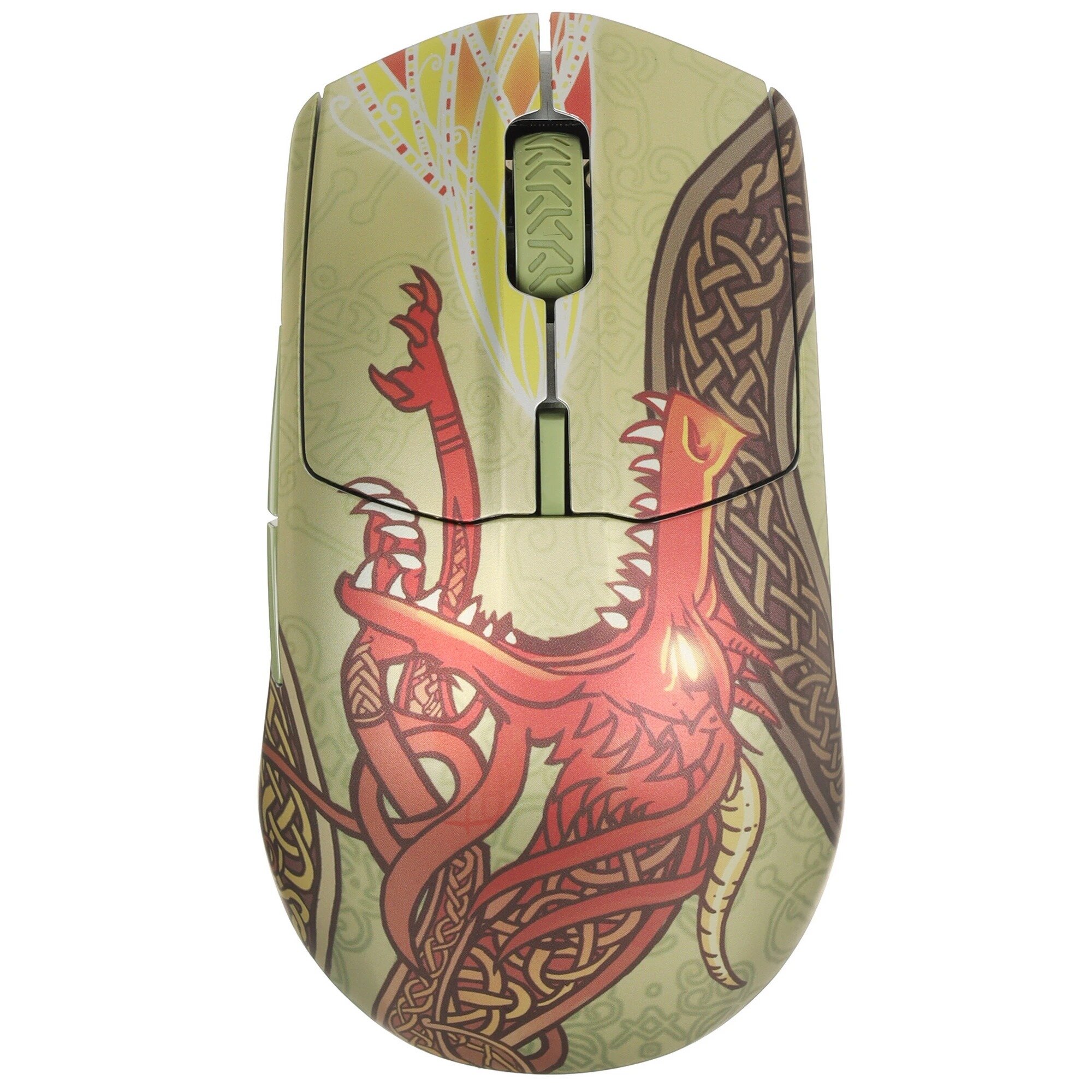 Игровая мышь SteelSeries CS2 Dragon Lore Edition, оптическая, беспроводная, Золотистый (M-00019)