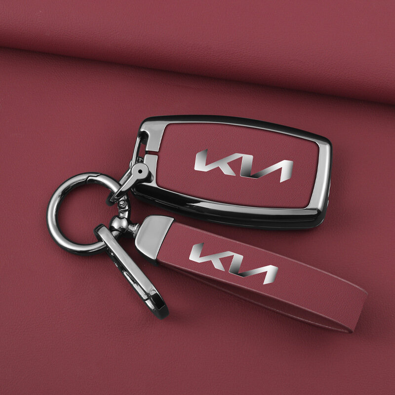 Автомобильный чехол для ключей C Style, одинарный чехол, цементно-серый, подходит для моделей K4 Seltos
