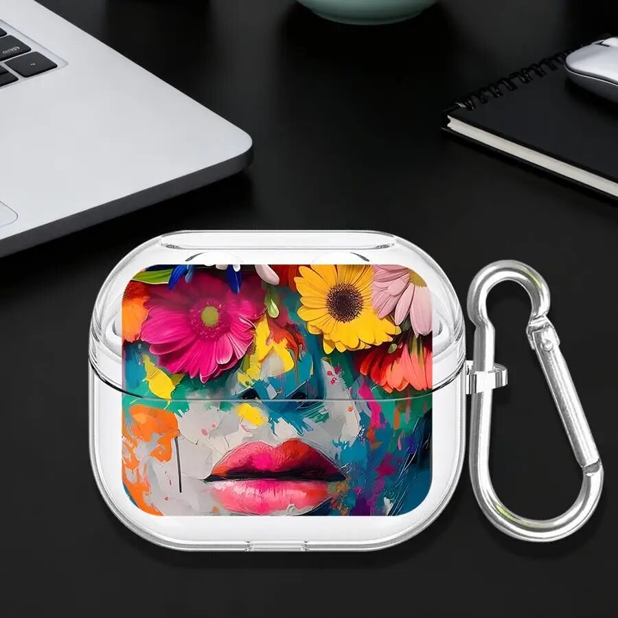 Прозрачный чехол для Samsung Galaxy Buds 2 3 FE 4Pro 4 Pro Live 3Pro for Buds 4 Pro, Mix01