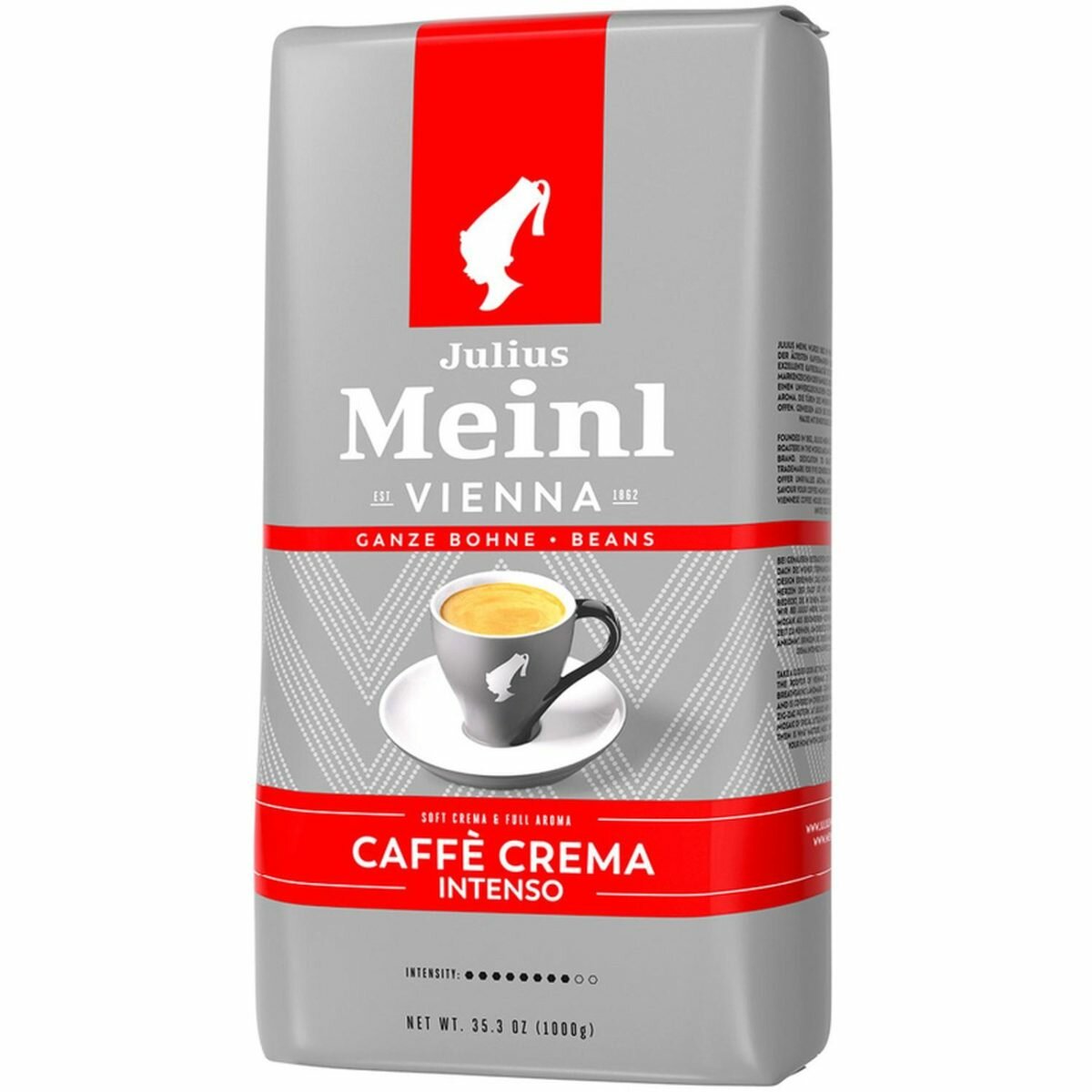 Кофе в зернах Julius Meinl Caffe Crema Intenso 1кг
