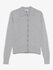 Кардиган PATRIZIA PEPE Collared cardigan, размер 40, серый
