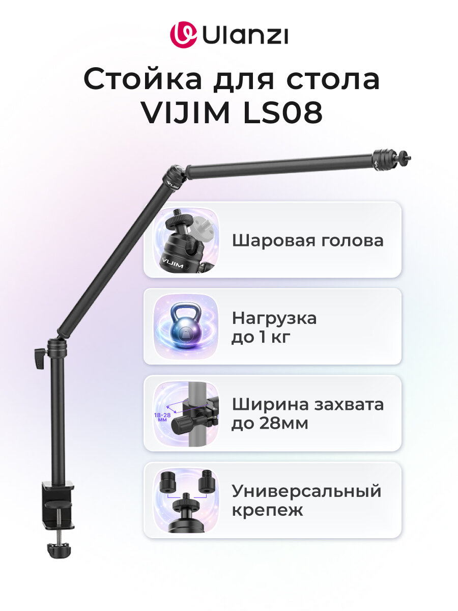 Стойка для стола Ulanzi VIJIM LS08