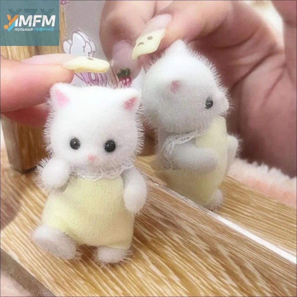Мягкая игрушка Персидские коты милые мини - куклымягкая игрушка котик для дома и офиса, подарок на праздник