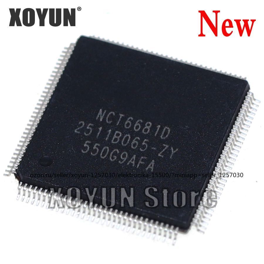 (1 шт.) новое NCT6681D QFP-128 микросхема электронный компонент