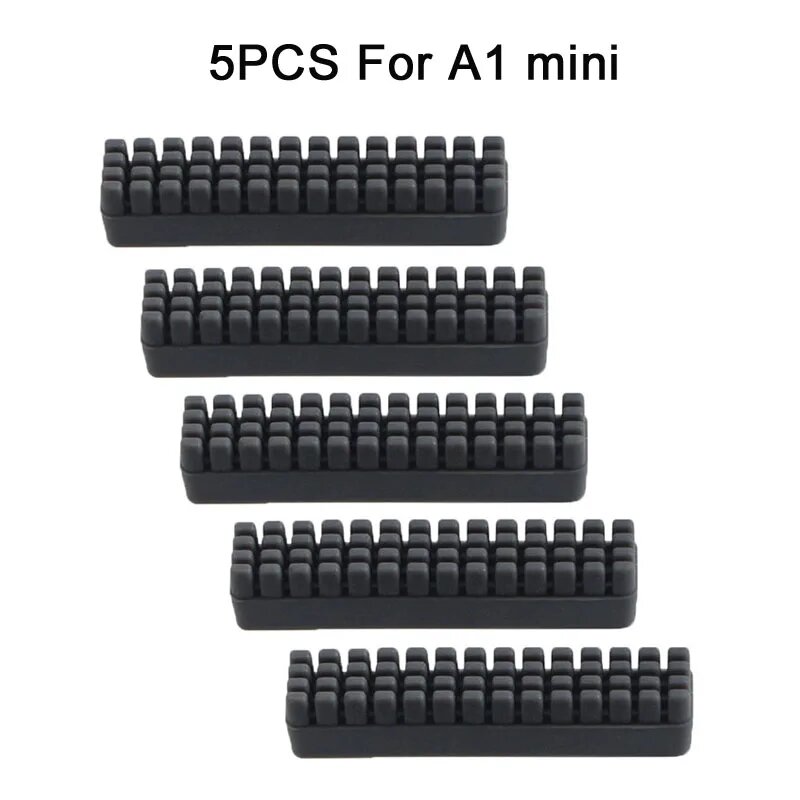 Щетка-очиститель для Bambu Lab A1 из силикона 5PCS for A1 mini