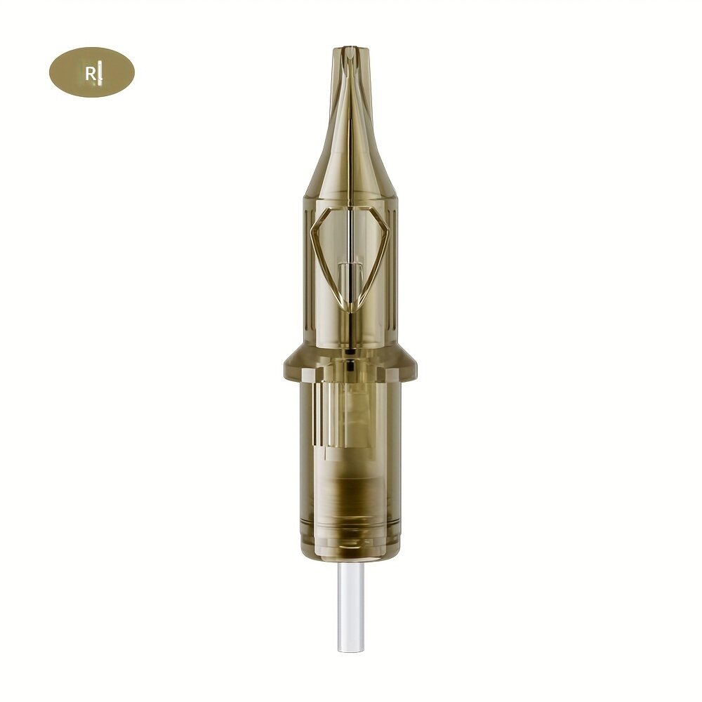Одноразовые картриджные иглы для татуировки 20 шт, калибр 12#, модель 3RL (круглый лайнер)
