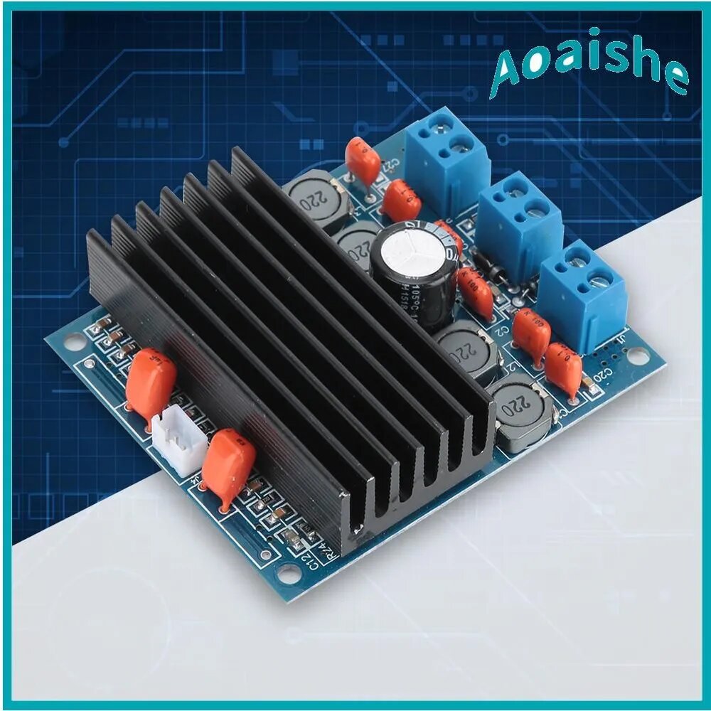 Профессиональный цифровой усилитель мощности TDA7492, 50W*2, для меломанов и музыкантов