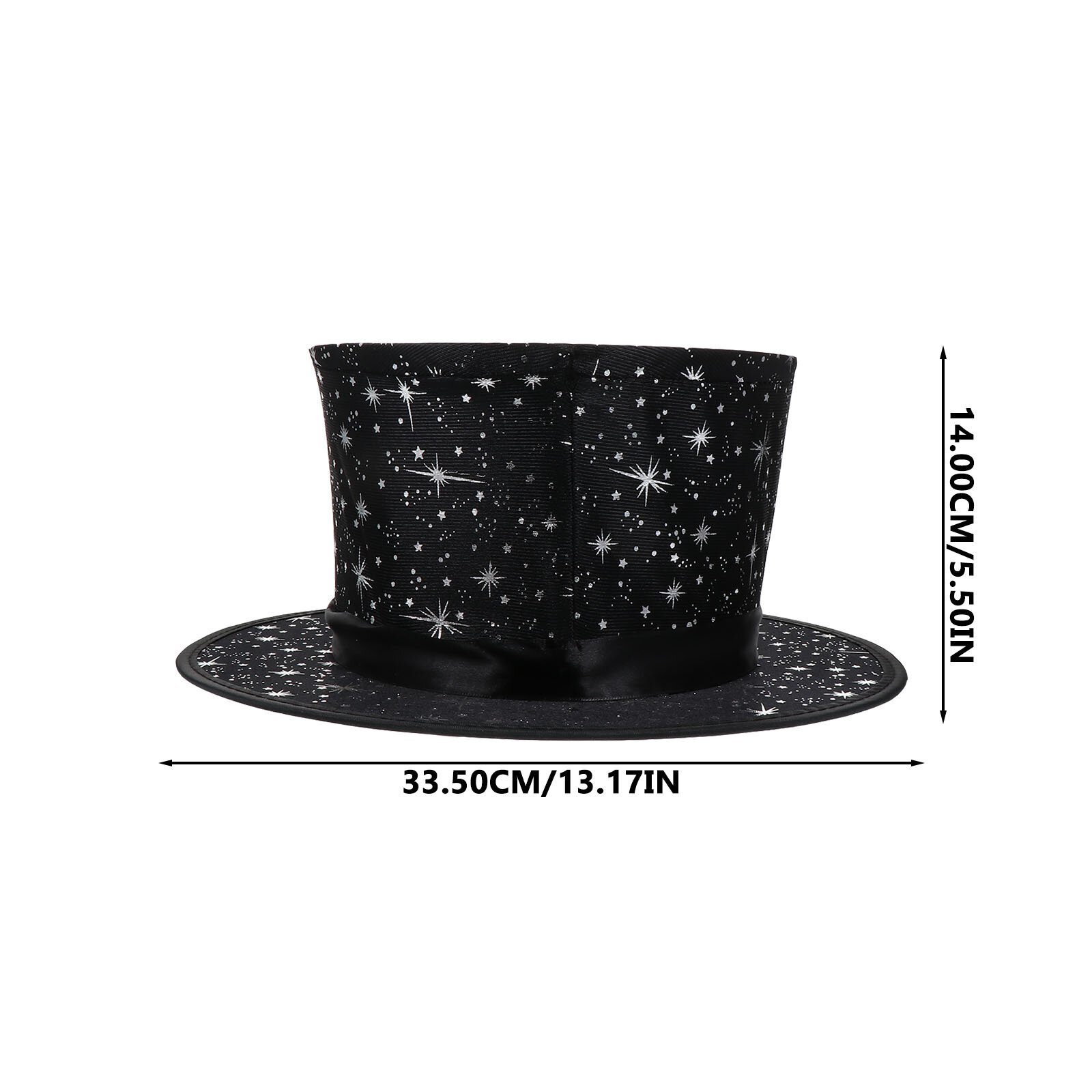 Креативная Шляпа Для Магических Выступлений Halloween Party Hat Размер 33.50X29.50X14.00Cm
