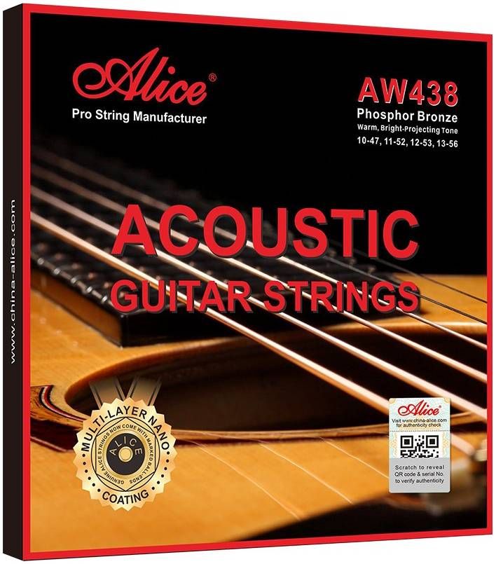 Струны для акустической гитары ALICE AW438-SL