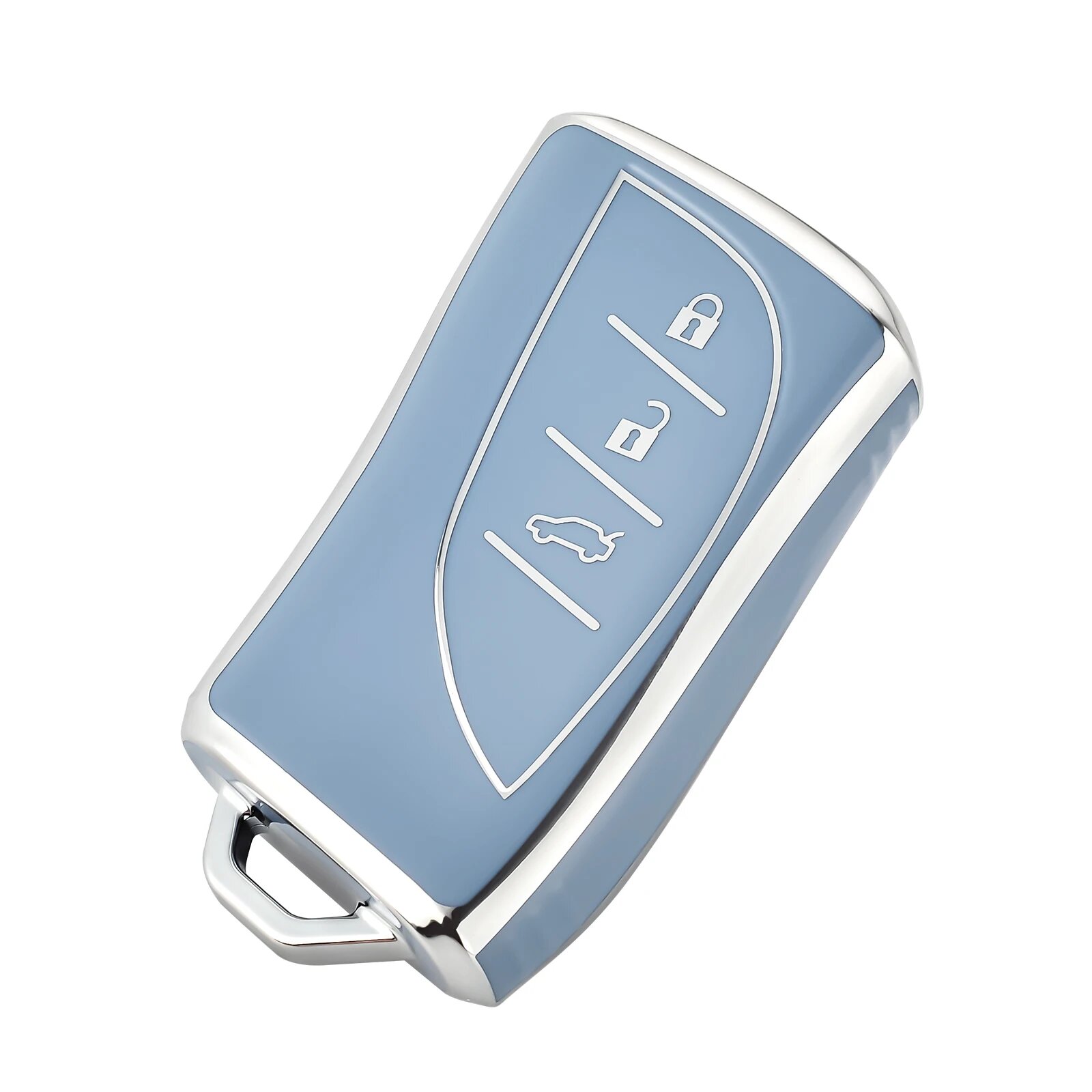 Ключница для Lexus Blue Silver