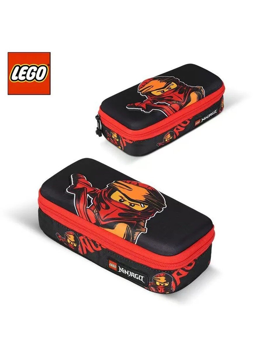 Пенал LEGO NINJAGO двухслойный 3D пенал для школьных принадлежностей