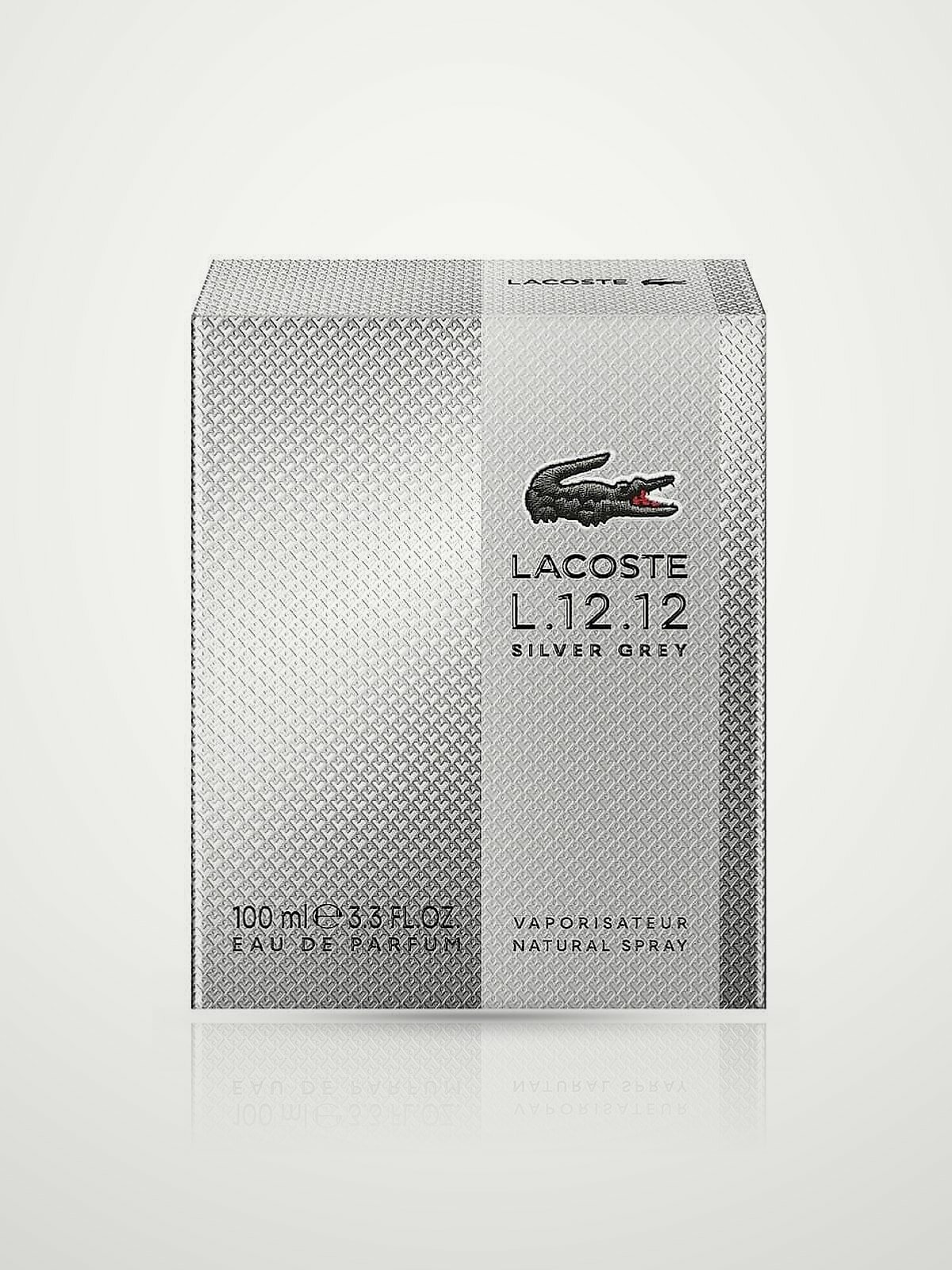 LACOSTE L. 12.12 SILVER GREY Парфюмерная вода 100 мл