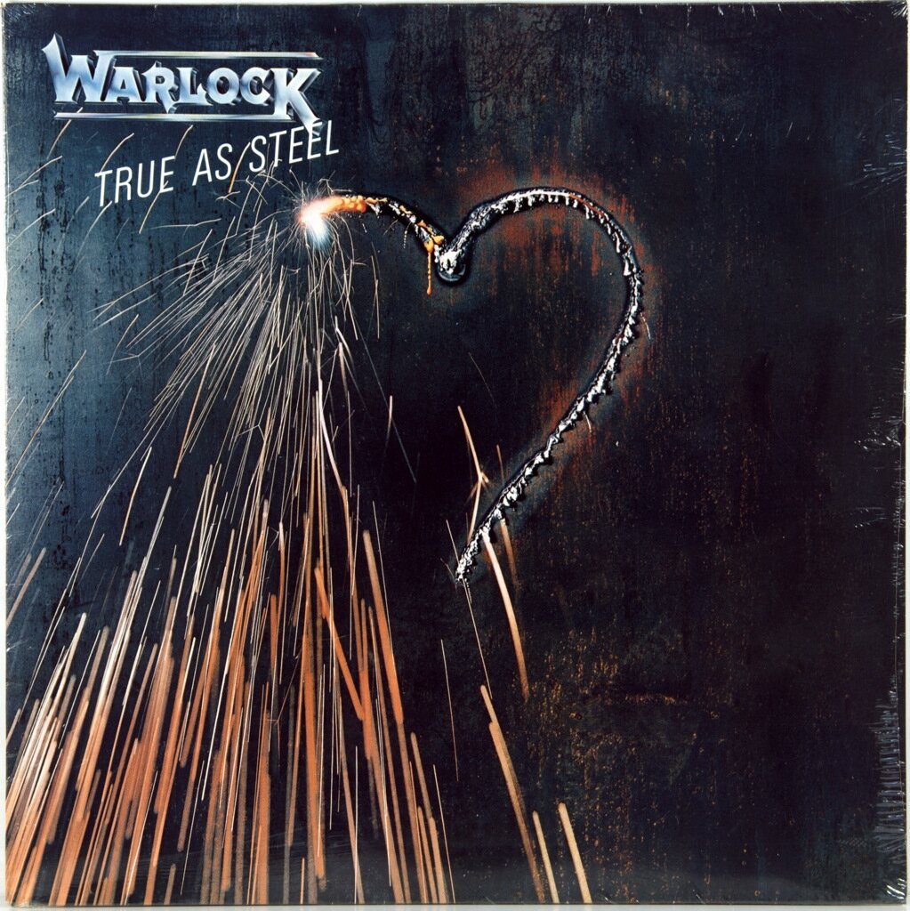 Warlock: "True As Steel", официальное Издание, хэви - метал (1986, виниловая пластинка)