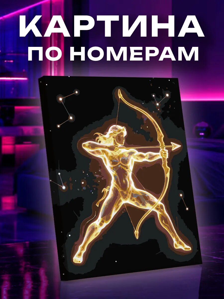 Картина по номерам Стрелец