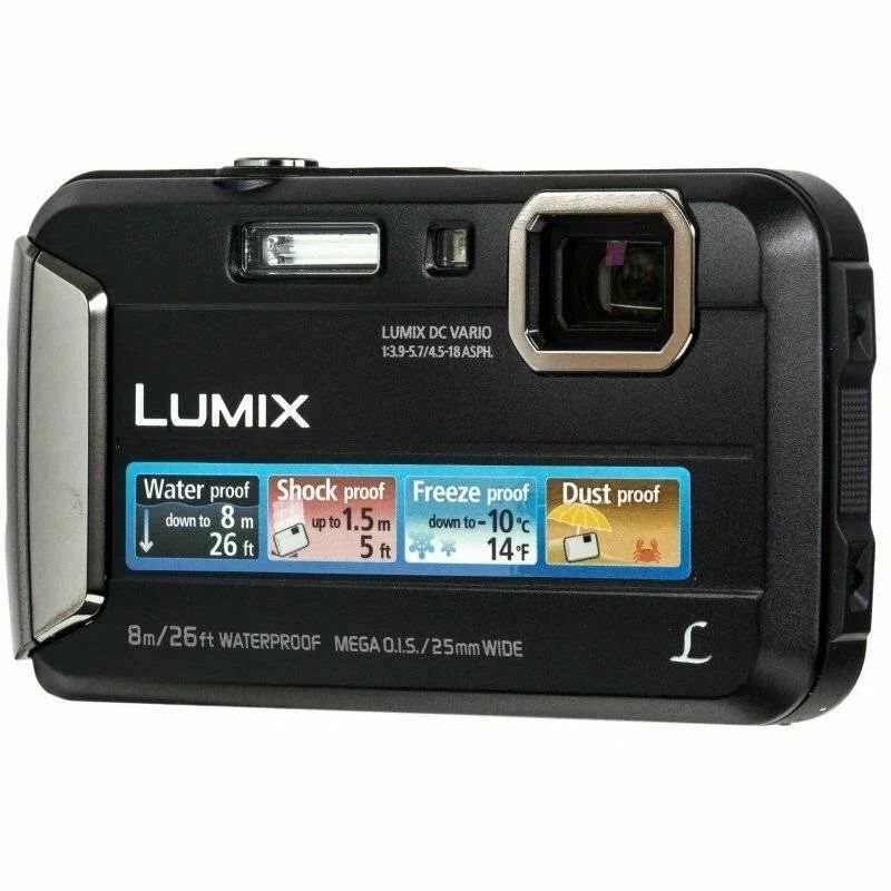 Panasonic DMC-FT30 Black Цифровой компактный фотоаппарат