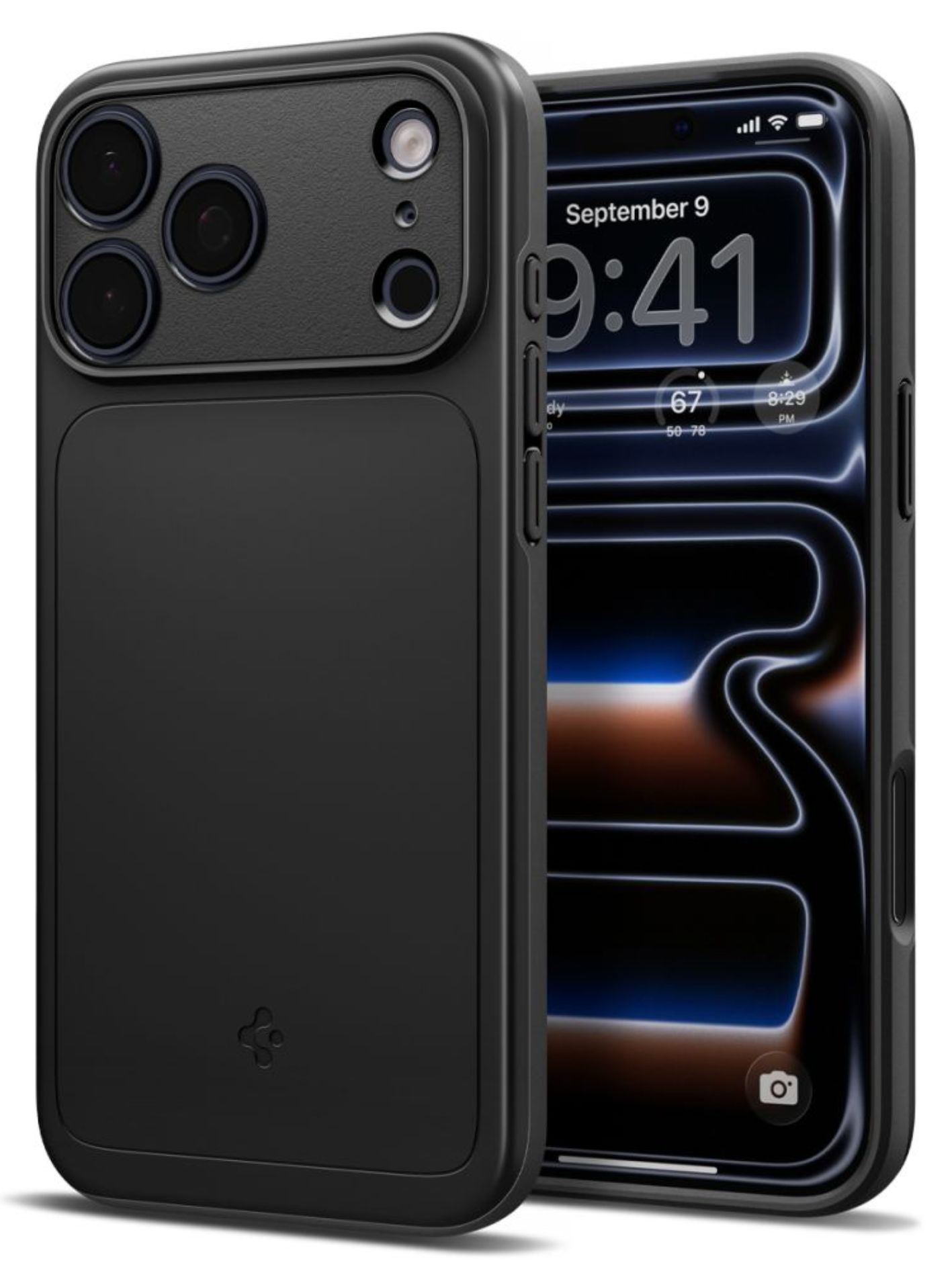 Чехол Spigen на iPhone 17 Pro Max / 18 Pro Max, Thin Fit Mag MagSafe (ACS12105), магнитный, противоударный, бортики для защиты камеры и дисплея