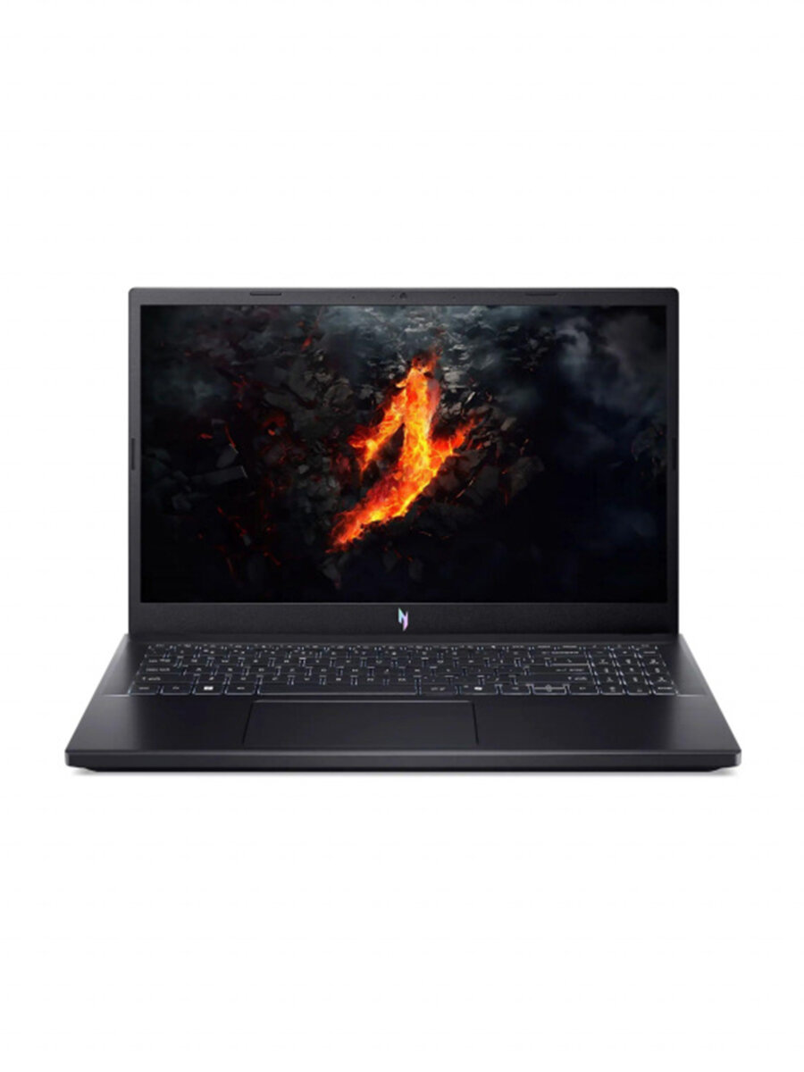 Ноутбук Acer Nitro V15 ANV15/15.6"/IPS/165Гц/Ryzen 7 170/32Гб/SSD 512Гб/RTX5060/W11P/черный