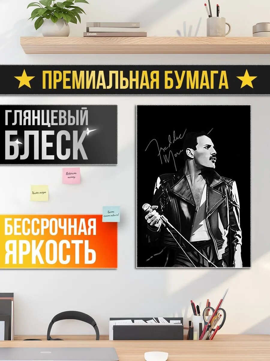 Постер на стену Фредди - Квин — фото 1