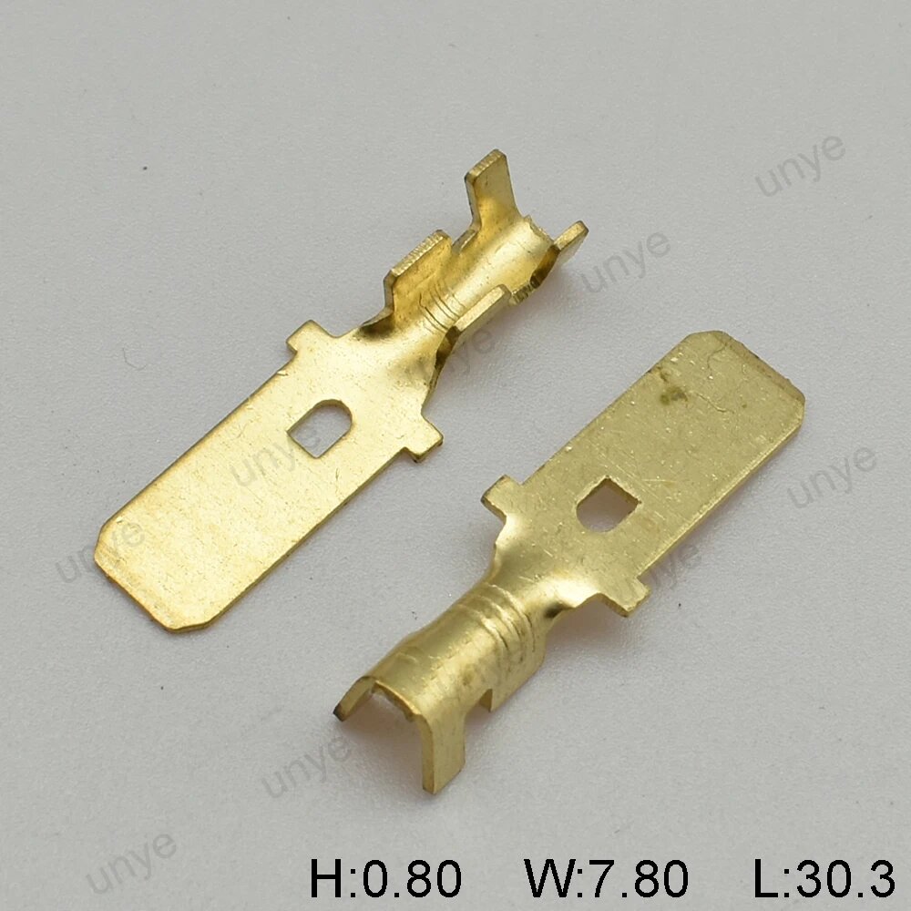 Обжимные клеммы DJ615-7.8B 7,8 мм Brass/Tin Plated