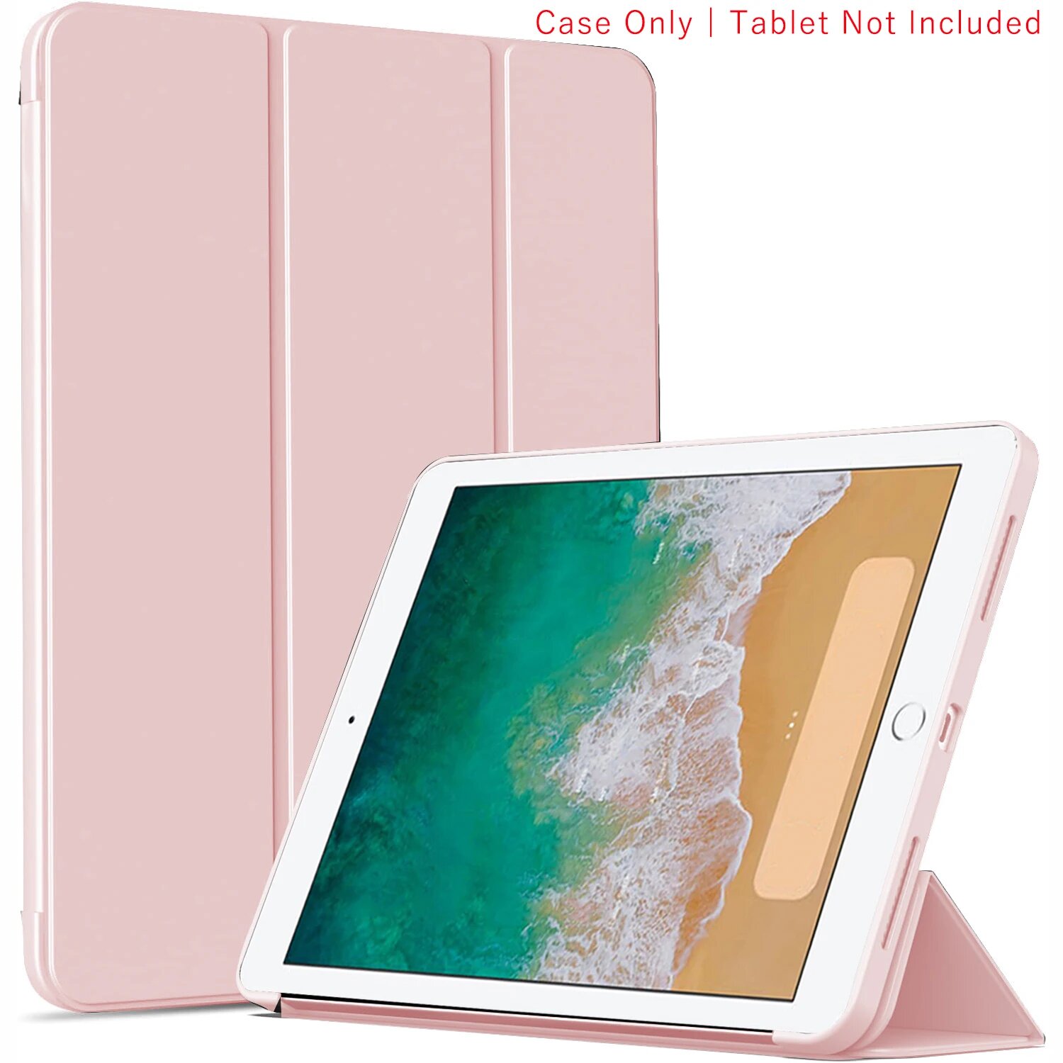 Розовый чехол-книжка для iPad Air 1/2 9.7'