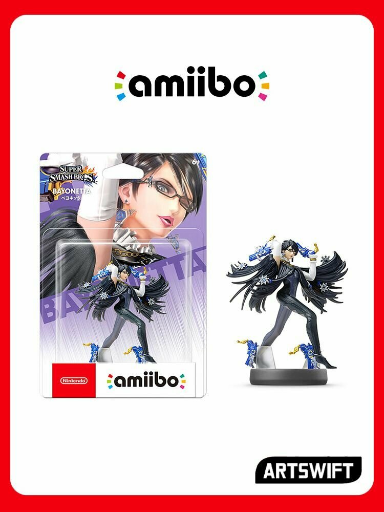 Nintendo amiibo Фигурка Байонетта / Bayonetta 1P (Super Smash Bros. Collection) Asian Version ARTSWIFT