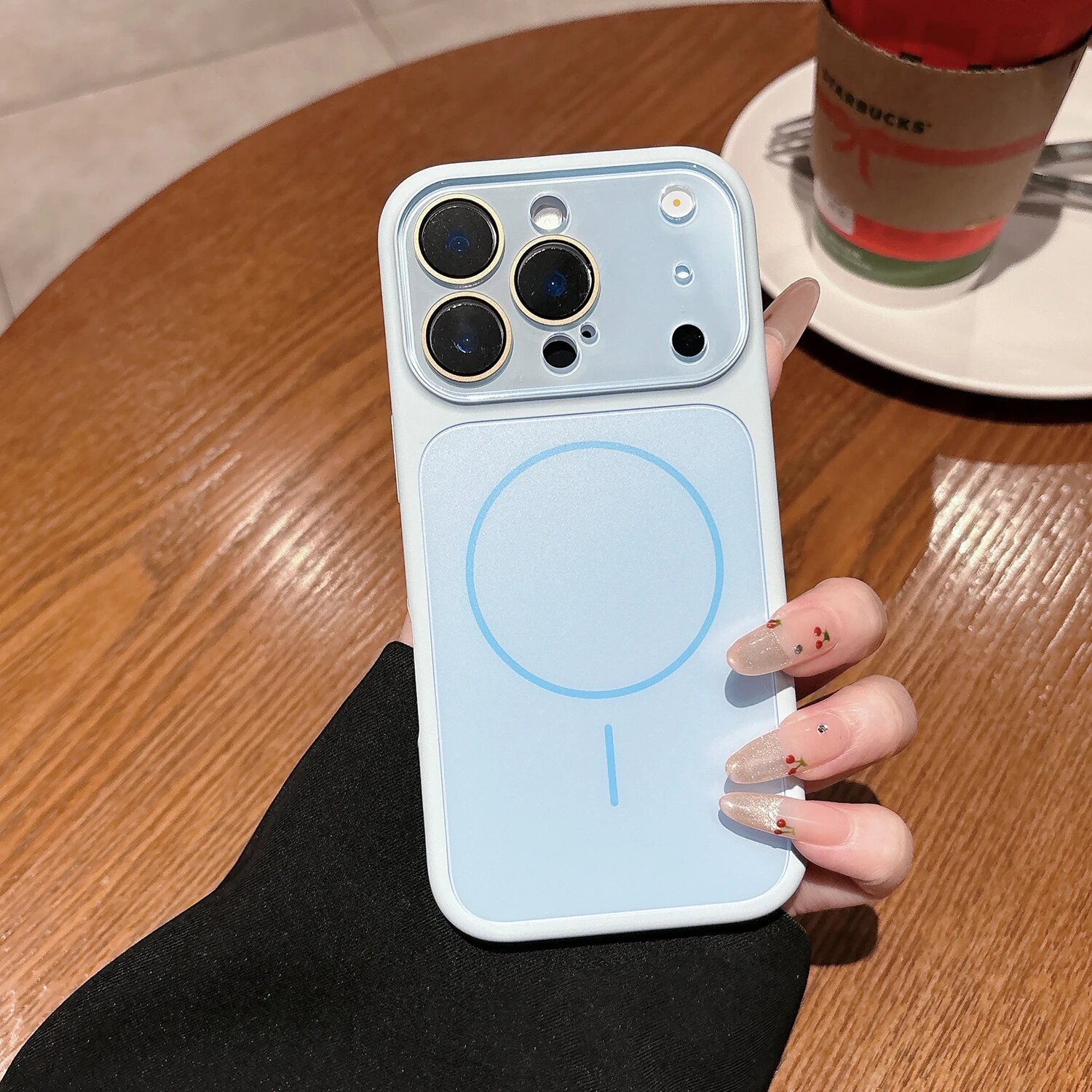 Чехол-трансформер 17 Pro для iPhone 17, 16, 15, 14, 13 Pro Max, Айфон 14 Про Макс, Синий, Blue